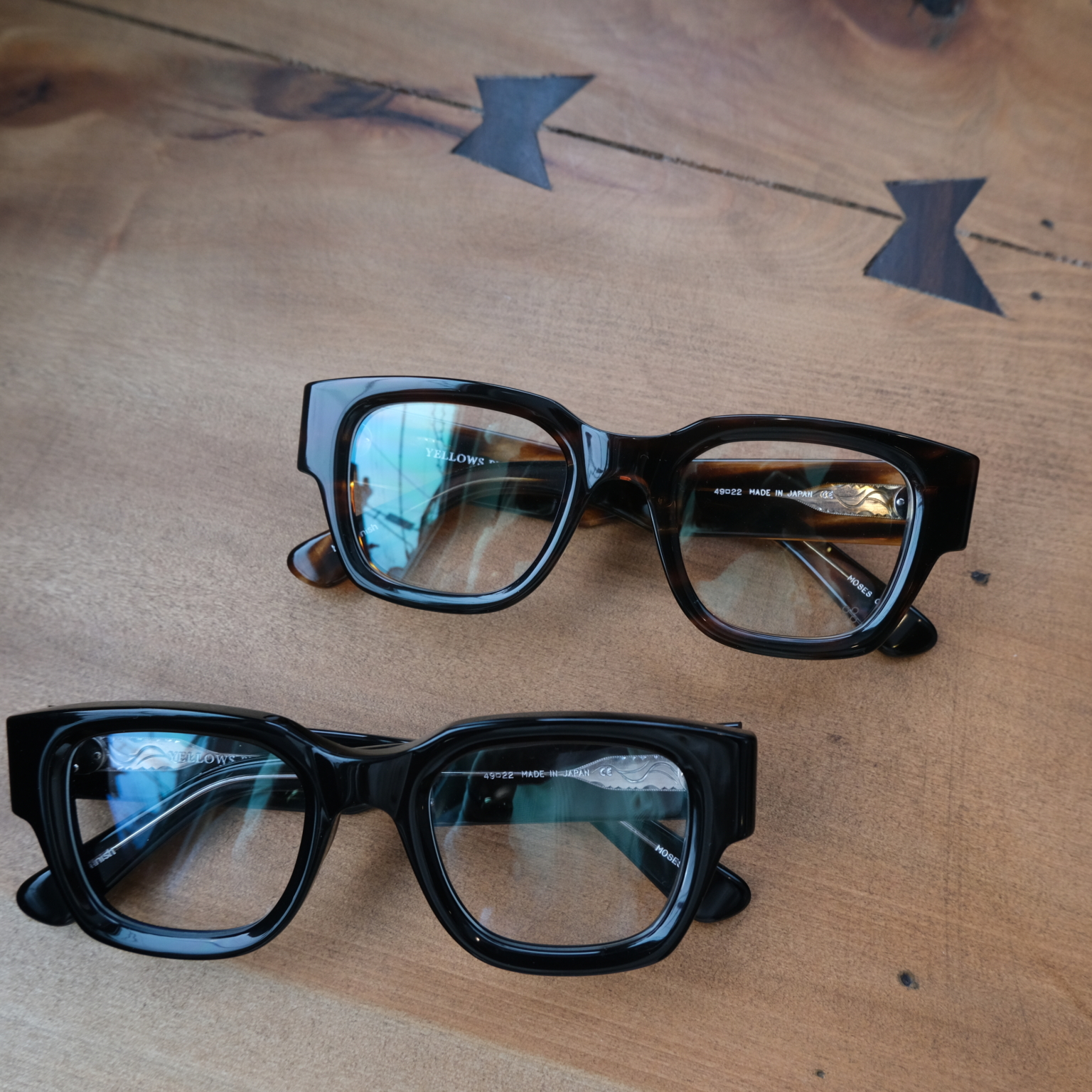 YELLOWS PLUS MOSES | eyewearshop 北斗